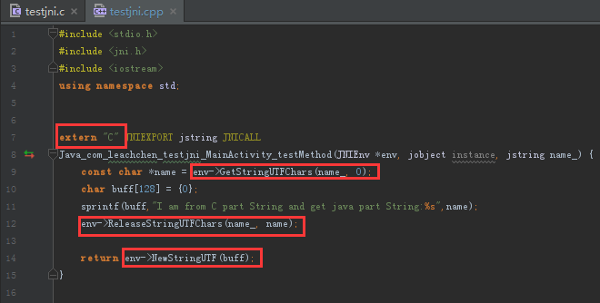Android JNI—项目配置及用法 - Blog - Leach Chen Android JNI—项目配置及用法 - Blog - Leach Chen